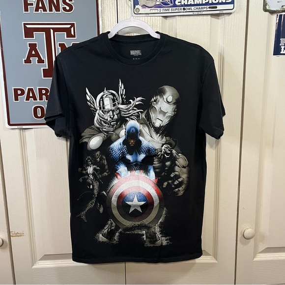 Marvel | Shirts | Marvel Captain America Mens Tshirt | Poshmark